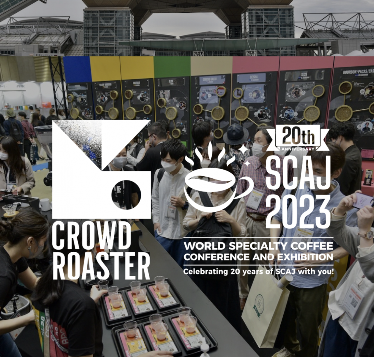 [SCAJ 2023] Highlights of CROWD ROASTER booth on the 28th! | STORY | CROWD ROASTER